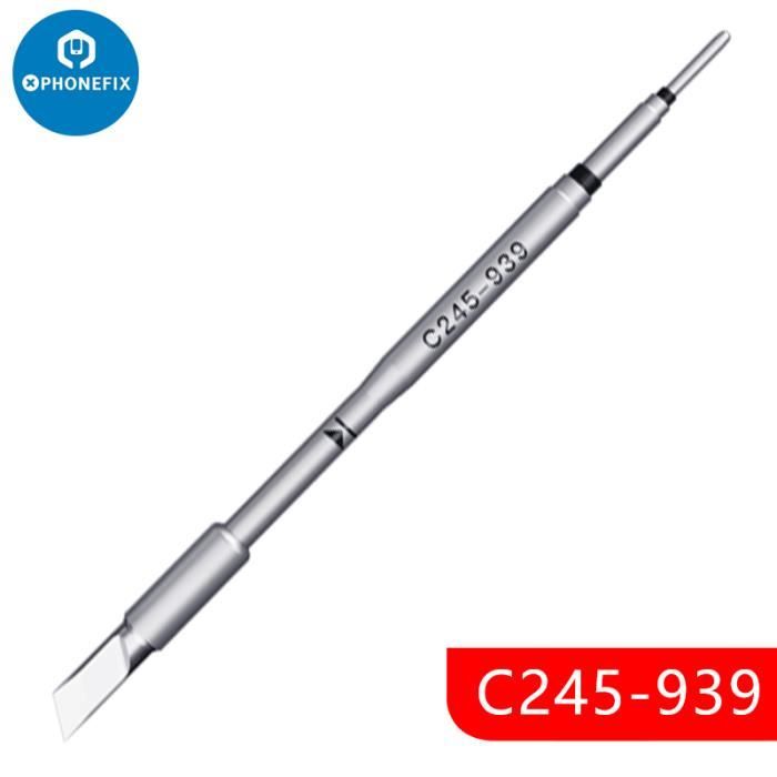 Pointe de fer à souder - JBC - C245 - Universelle - Compatible T245-A - C245-939 - Cdiscount ...