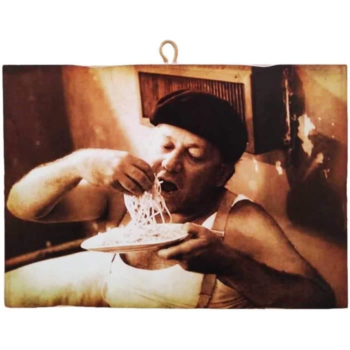 Tableau De Style Vintage, Acteurs Fameux Fantozzi Impression Sur Bois ...