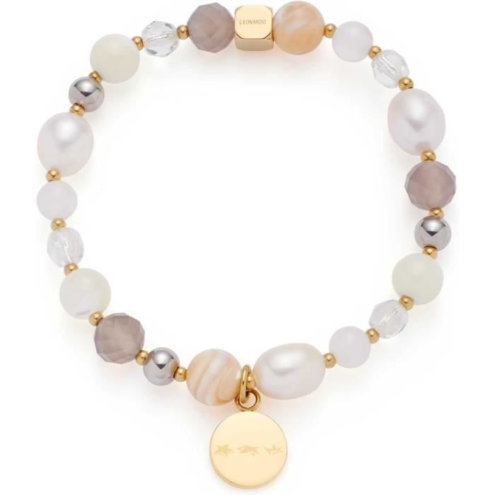 Hope 022633 Bracelet Élastique Pour Femme Avec Pendentif En Agate D'Eau ...