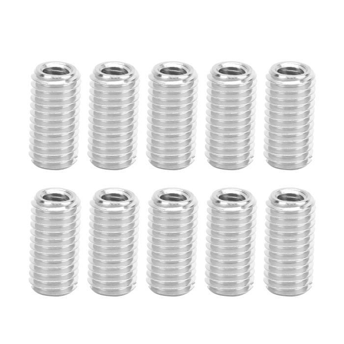 HURRISE crou d'insertion crou de réparation, 10 pièces 303 manchon de réparation de filetage ...