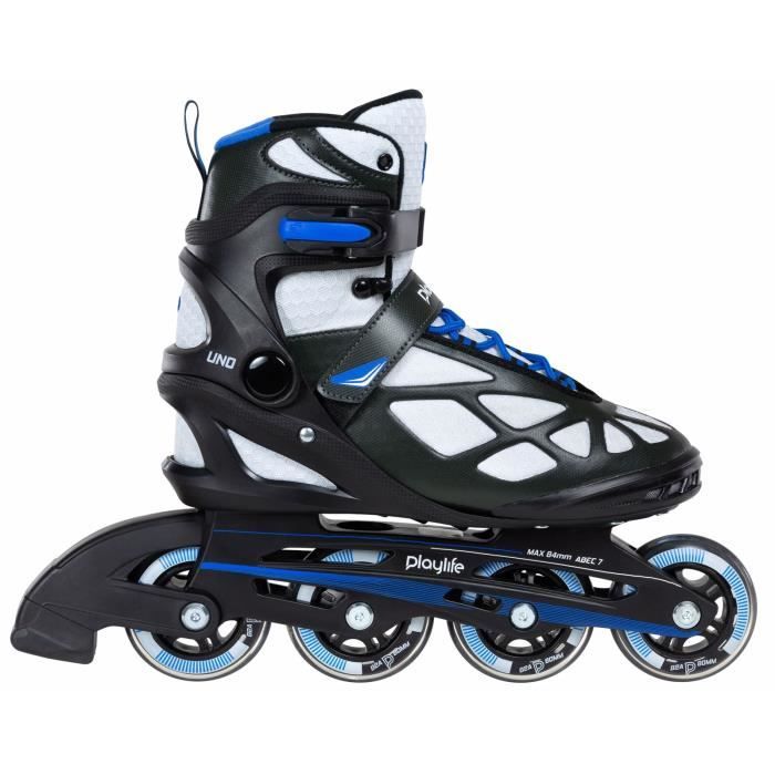 Patins à roulettes Playlife Uno Black 80 Softboot 82A - Noir - Achat ...