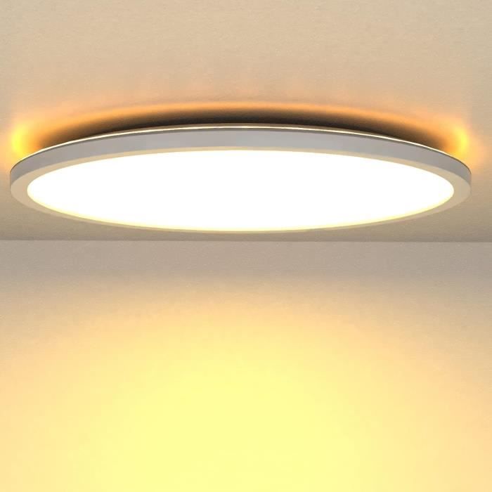 Led Ceiling Light Flat, Round Ceiling Light 3000 K Warm White, 18 W ...