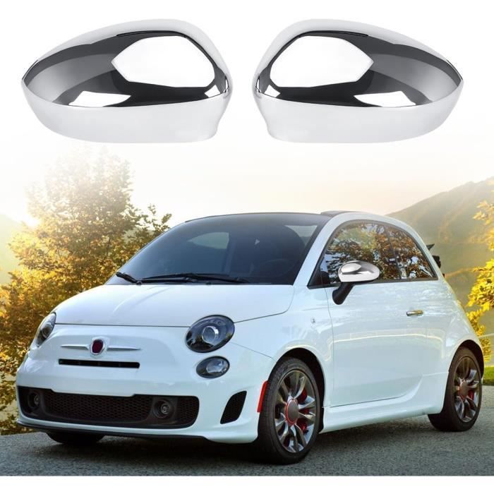 Capuchon De Rétroviseur Remplacement Pour Fiat 500 2007-2023, Coque De ...