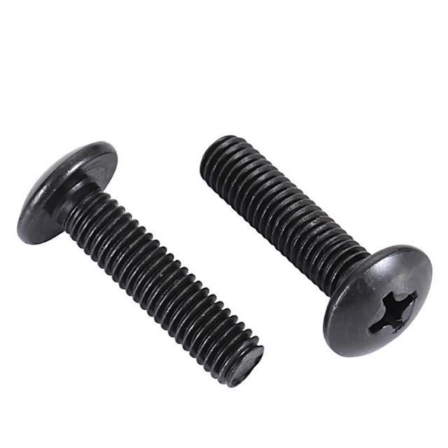 VIS,M4-50mm x10pcs--Vis À Tête De Champignon Phillips En Acier Au ...