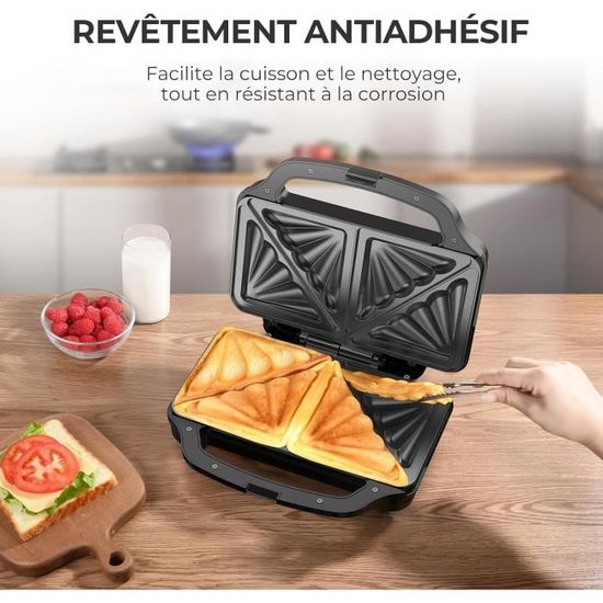 OSTBA APPLIANCE Monsieur Croque Maker, Machine à sandwich et Appareil à ...