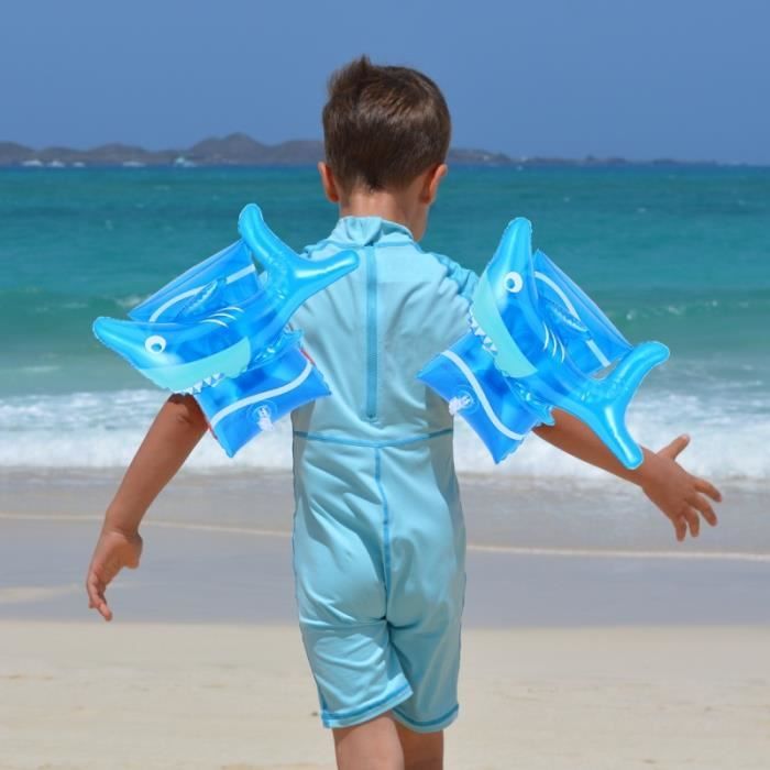 1 Pair of Lovely Inflatable Arm Bands Cartoon Water Sleeves MATERIEL ...
