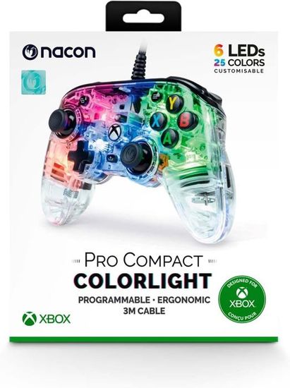 Manette Offcielle Xbox Series - Pro Compact Controller Modèle Rgb ...