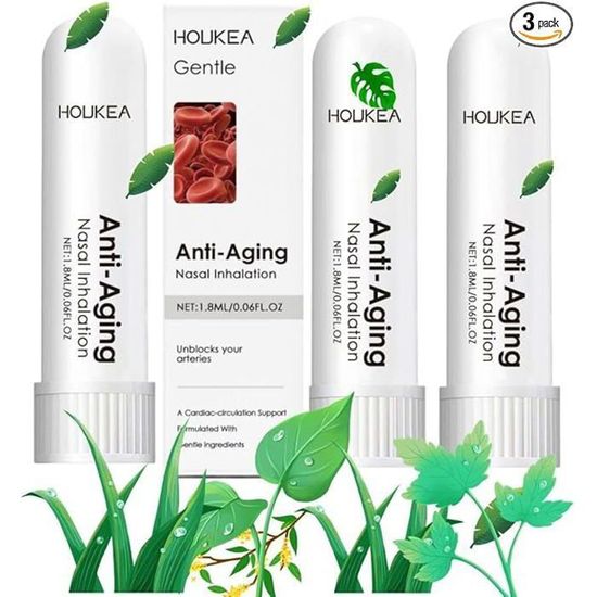 Alzclipp Inhaler - 3 Pcs Alzclipp Memory Booster Portable Anti-Aging ...