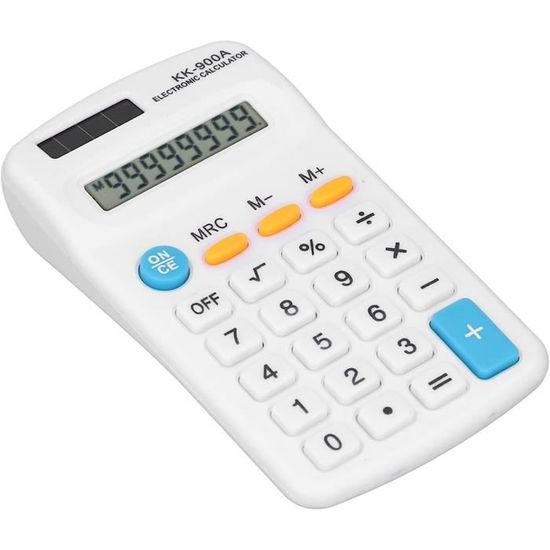 Mini Calculatrice, Calculatrice Portable À 8 Chiffres Avec Écran Lcd ...