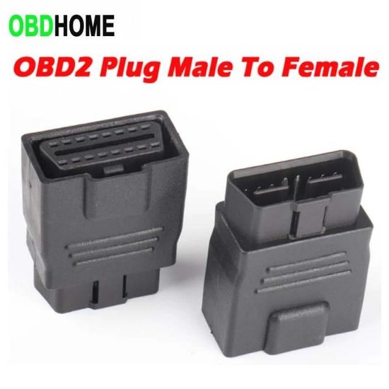 Câble D'extension De Prise Obd2 16 Broches, Adaptateur Pleine Puissance ...