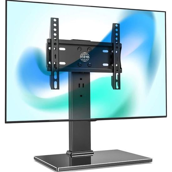 FITUEYES Support TV sur Pied Pivotant sur Table pour Téléviseur LCD de 19 à 42 Pouce Ecran LED ...