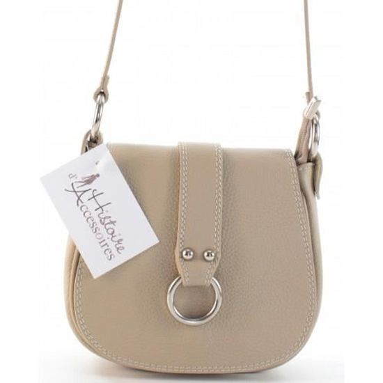 Sac Bandoulière Femme - Beige Beige - Cdiscount Bagagerie - Maroquinerie