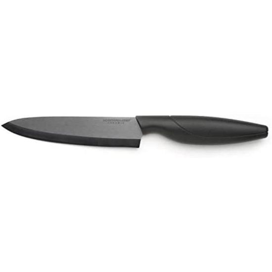 , Tarrerias Bonjean 442910 1 Couteau du Chef Lame Céramique Noire 15 Cm ...