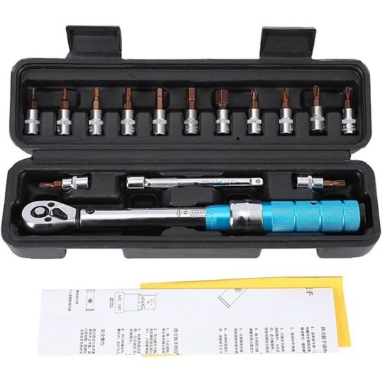 Jeu De 15 Clés Dynamométriques 1-4" 2-24 Nm Clé Dynamométrique Pour ...