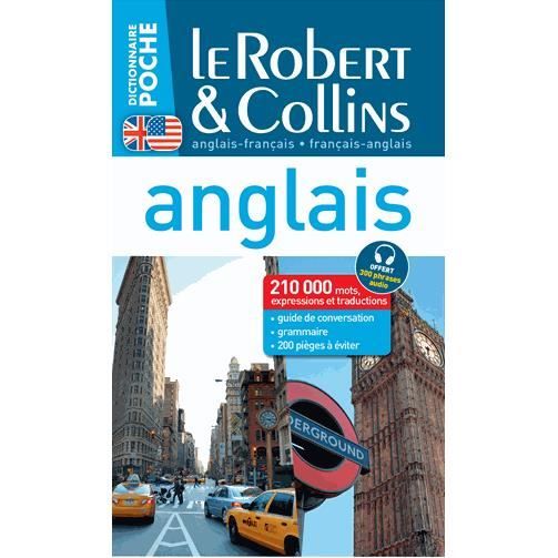 Dictionnaire Le Robert & Collins poche anglais - Cdiscount Librairie