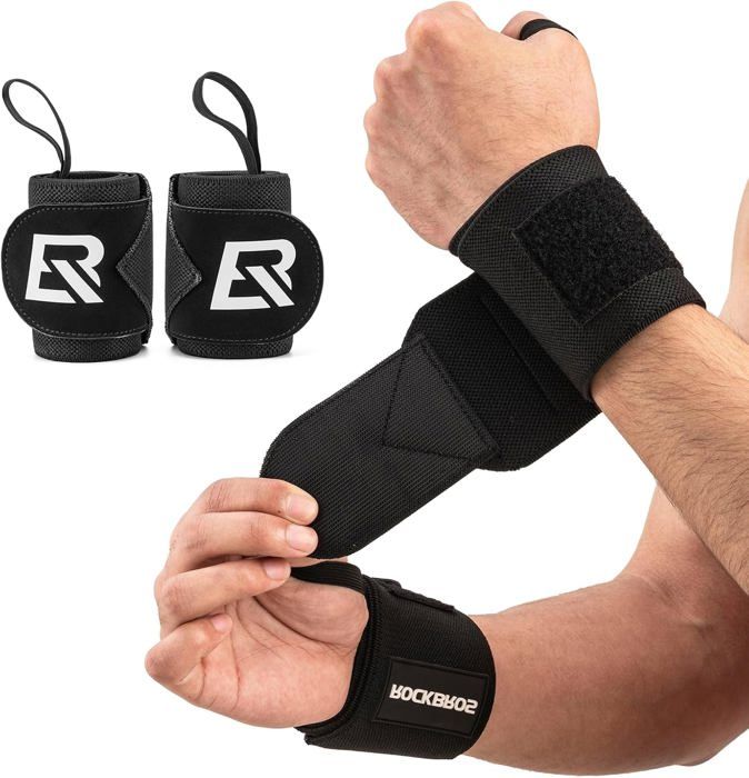 Bande Poignet Fitness Bracelet Musculation Serre-Poignet Support ...