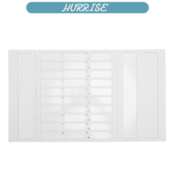 30 Portes-Lames en Carton avec Design Pliable pour Stockage de Lames de ...