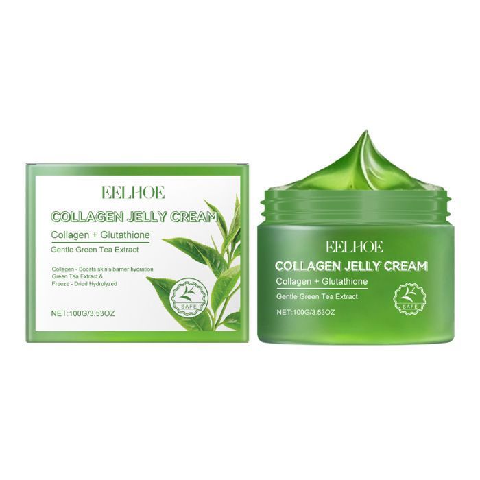 Collagen Jelly Cream,crème hydratante pour le visage au collagène ...