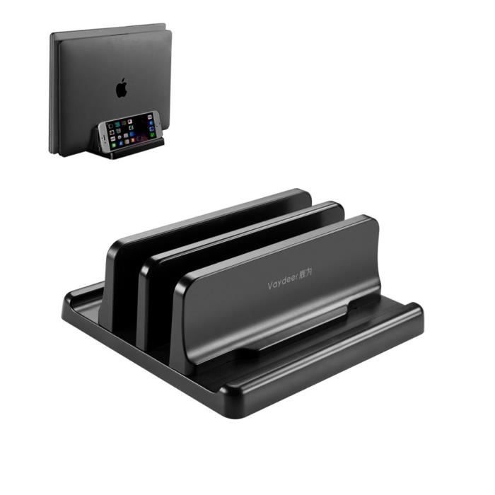 Double emplacement - Support Vertical En Plastique Pour Ordinateur ...