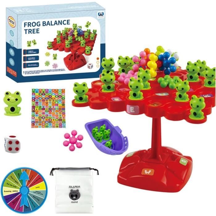 Balanced Tree Frog, Frog Balance Tree Toy Frog Balance Counting Toys ...