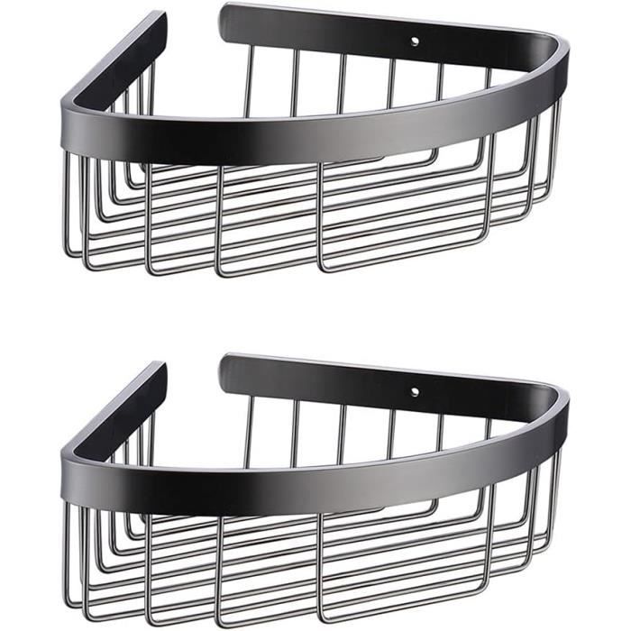 Gris Étagère Angle Murale Support Gel Douche Et Shampoing Salle De Bain ...