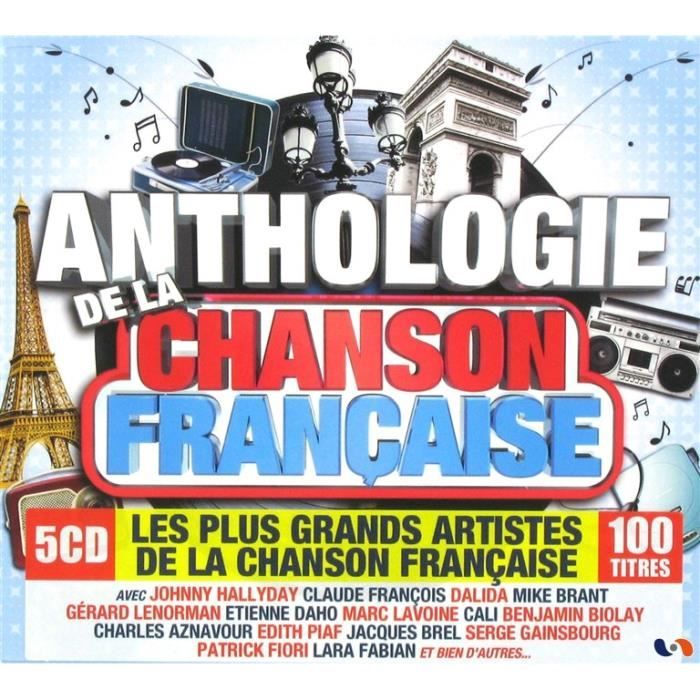 ANTHOLOGIE DE LA CHANSON FRANCAISE - Cdiscount