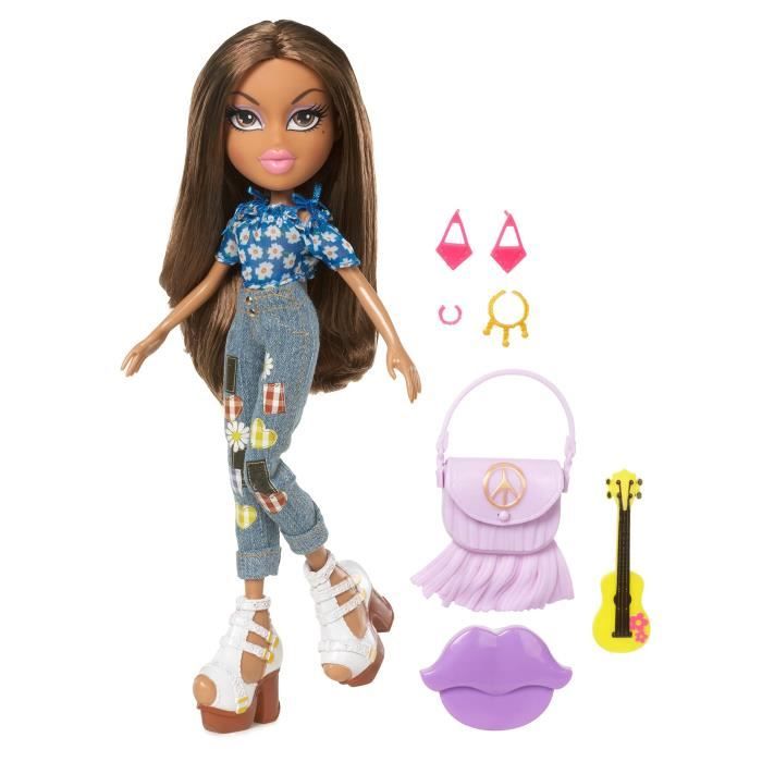 Poupée Mannequin Bratz - Hello My Name Is - Yasmin - Poetry Princess ...