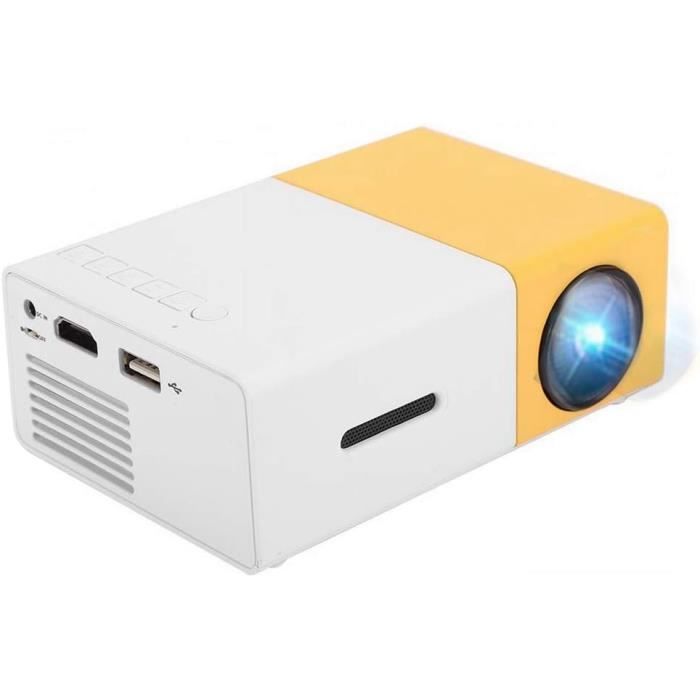 Vidéoprojecteur, Mini Projecteur Led Hd Hdmi Av Usb Tf Multimedia ...