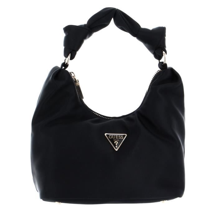 GUESS Velina Hobo Black [217793] - sac à main sac a main noir ...
