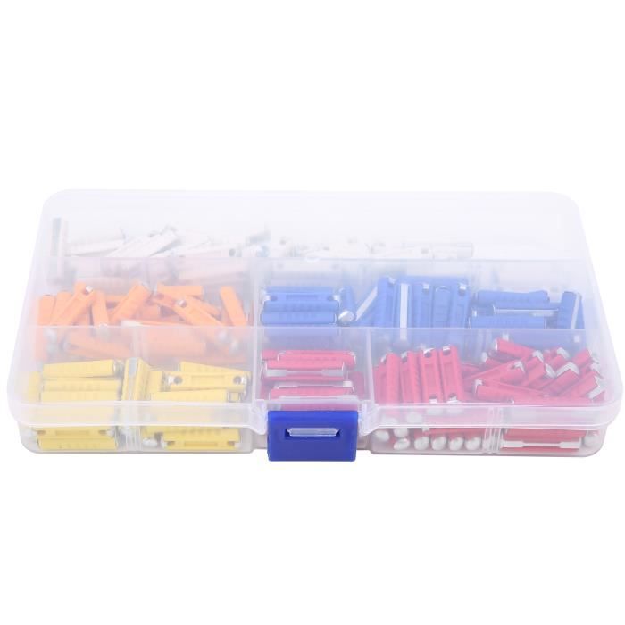 OMABETA Fusible de voiture 200pcs Kit Fusible Torpille de Voiture Automobile d'Europe d'Est ...