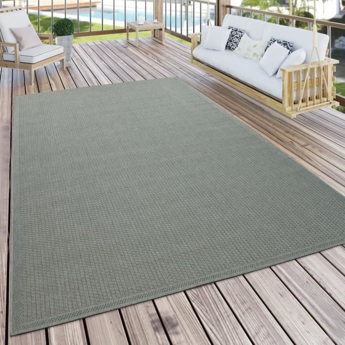 Paco Home Tapis Extérieur Pour Terrasse Et Balcon Tapis Cuisine ...