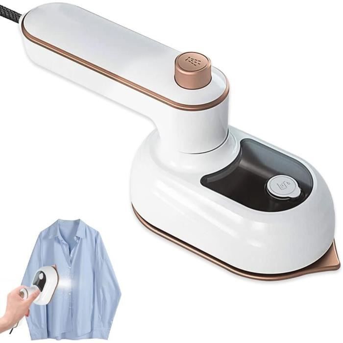 Mini Fer À Vapeur, Fer À Repasser De Voyage Portable 180 °Rotatif Avec Réservoir D'Eau 50Ml ...