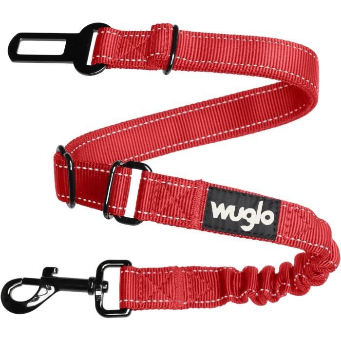 Wuglo Ceinture de Sécurité Chien en Voiture de 30 à 95 cm - Harnais de ...