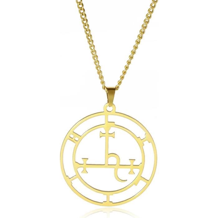 Collier Sigil De Lilith Avec Pendentif Déesse Lilith Sigil Hécate ...