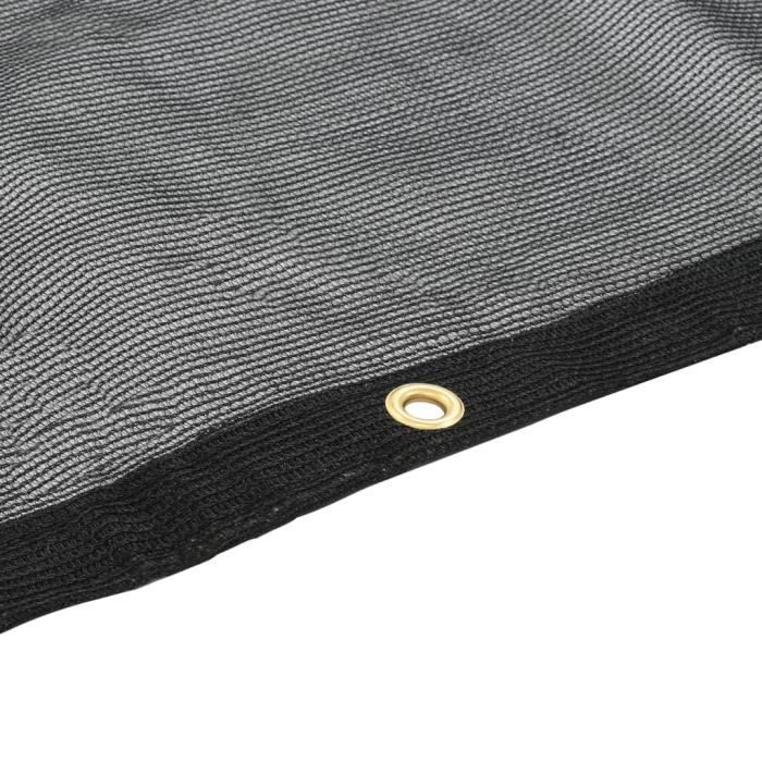 Yuehuuroom Filet de conteneur PEHD 3,5 x 8 m Noir 112314 - Cdiscount Auto