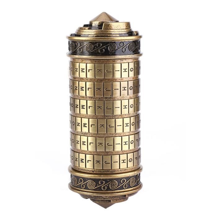 Da Vinci Code Lock, conception élégante de serrure de lettre de mot de ...