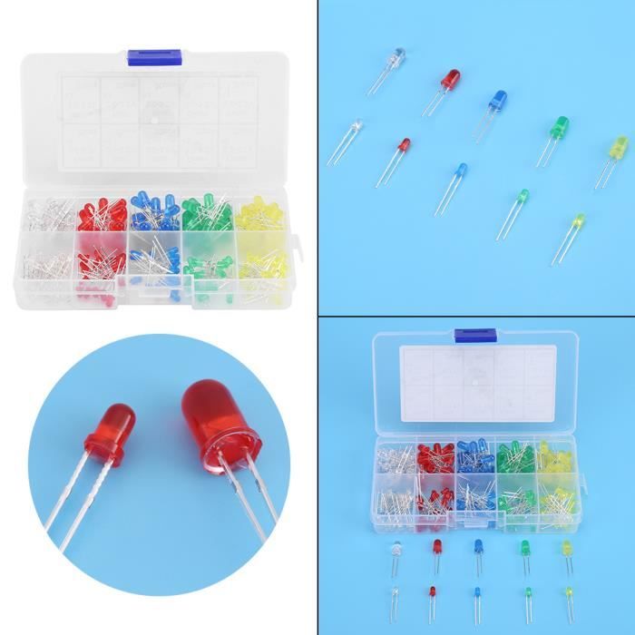 ZJCHAO diodes LED Fydun Kit D'Assortiment de Diodes ...