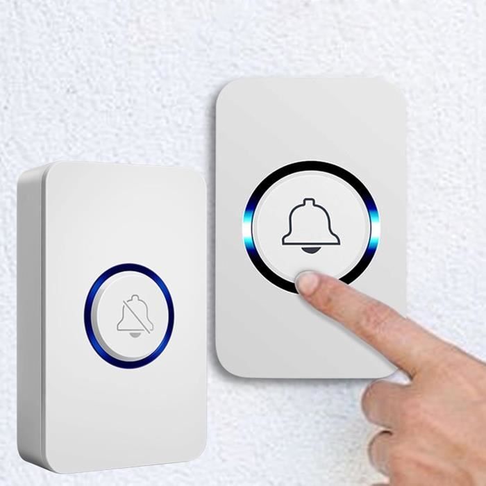 Sonnettes de porte intelligentes, sonnettes sans fil pour la maison ...