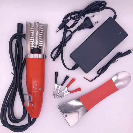 Détartreur de poisson électrique,nettoyeur de poisson propre,grattoir à ...