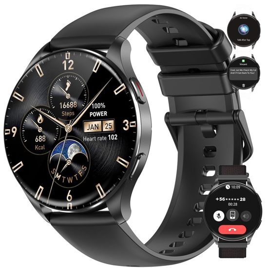 Blackview R8 Montre Connectée Femme Smartwatch avec Oxymètre de Pouls ...