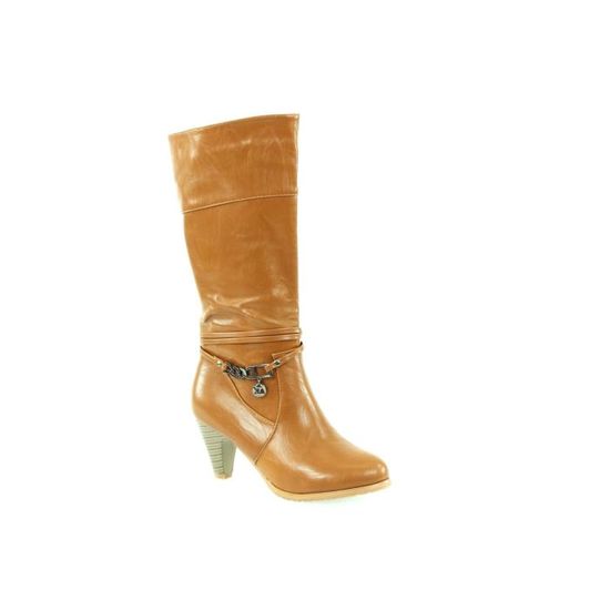 Bottes hautes à talons... - Cdiscount Chaussures