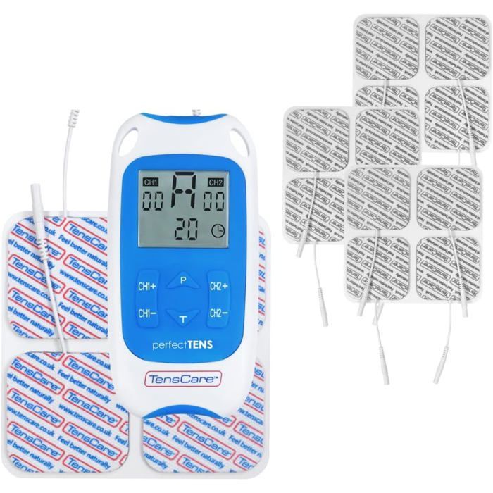 Appareil TENS - TENSCARE - Perfect TENS - 16 électrodes - Soulagement ...
