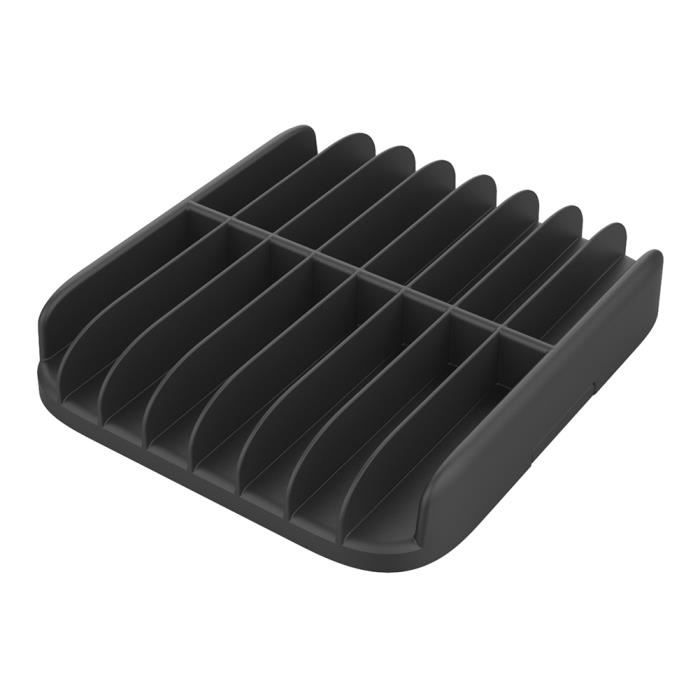 Noir - Support DE boîte DE CD 16, support d'étagère DE stockage DE ...