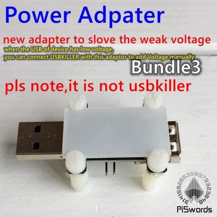 Paquet3-Latest Upgraded USB killer V2.5 U Disk Killer Miniature High ...