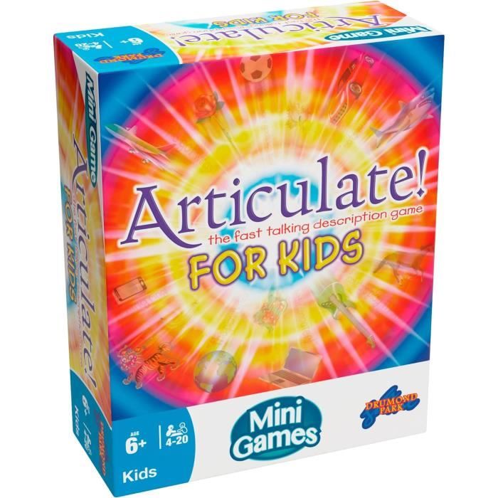 Articulate For Kids Mini Jeu De Société Pour Enfants, Version Compacte ...