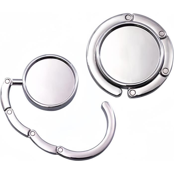 Crochet de Sac à Main Accroche Sac Pliable en Métal Porte-sac Pour ...