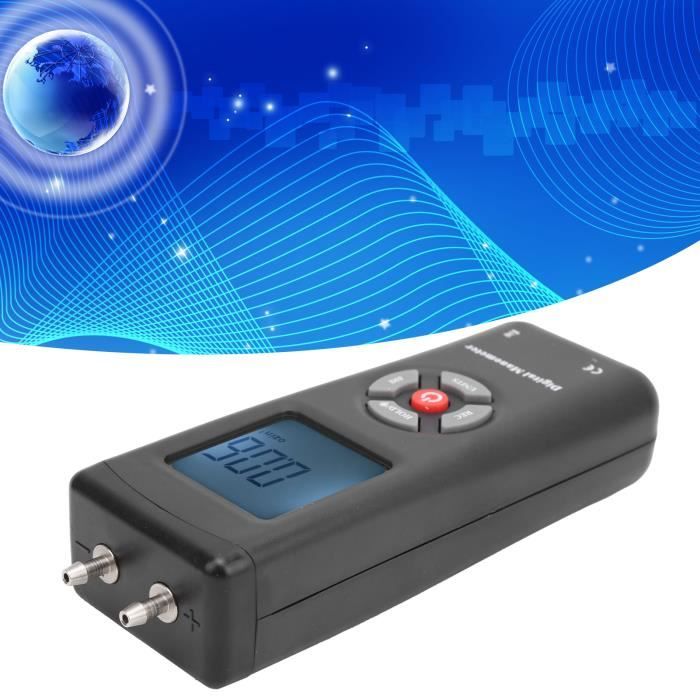 DEX Compteur de pression d'air Manomètre Numérique Manomètre à Air ...