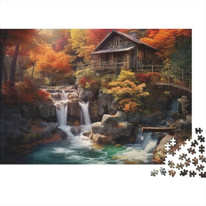 Puzzle Adultes 500 Pieces Sérénité Alpine Puzzles Classique Kit De ...