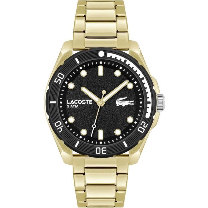 Montre Lacoste - Hommes - 2011287 Gold, - Achat/vente montre Homme ...