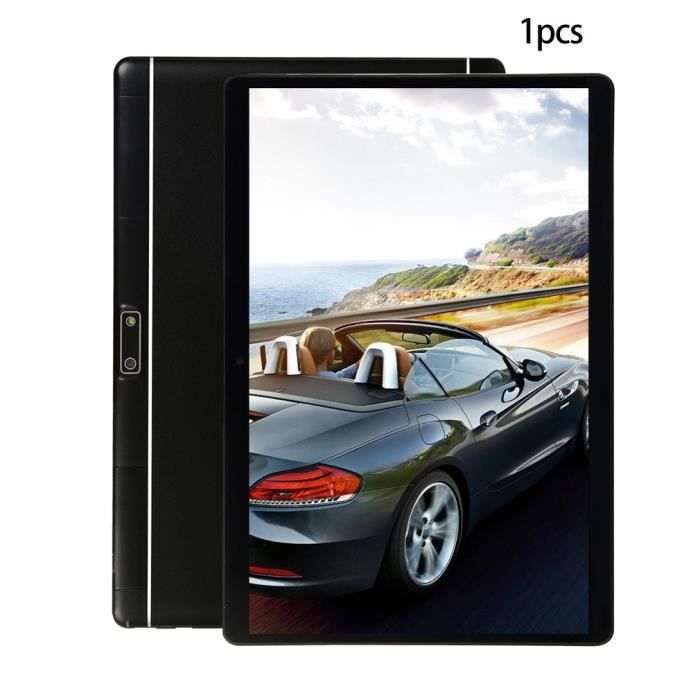 Tablette grand écran HD 10,1 pouces - KL - P10 - 3G - Noir - Android 8. ...